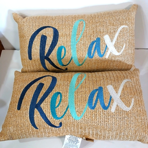 allen +roth | Accents | Allen Roth Graphic Print Blue Rectangular ...